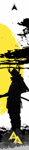 APA SAMURAI SERIES ARROW WRAPS - YELLOW | APA