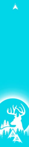APA WHITETAIL HALO SERIES ARROW WRAPS - TEAL | APA