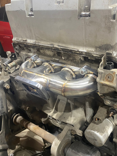 K20/K24 Open T3 Log Manifold | FLSPEEDFAB