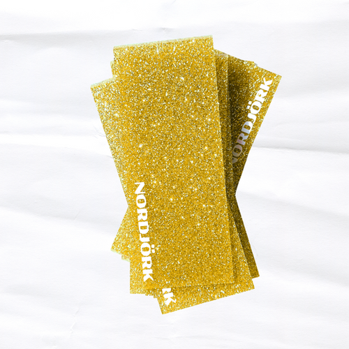 GOLD Glitter Wax Scraper | Nordjork