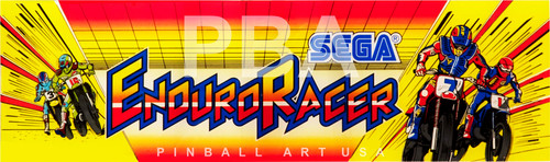 Enduro Racer Sega | Pinball Art USA