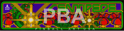 Centipede | Atari Backglass | Backglass Art Prints | Pinball Art USA