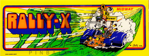 Rally-X Midway | Pinball Art USA