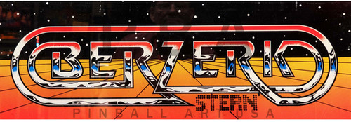 Berzerk Stern | Pinball Art USA