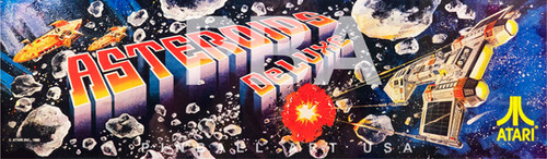 Asteroids Deluxe Atari | Pinball Art USA