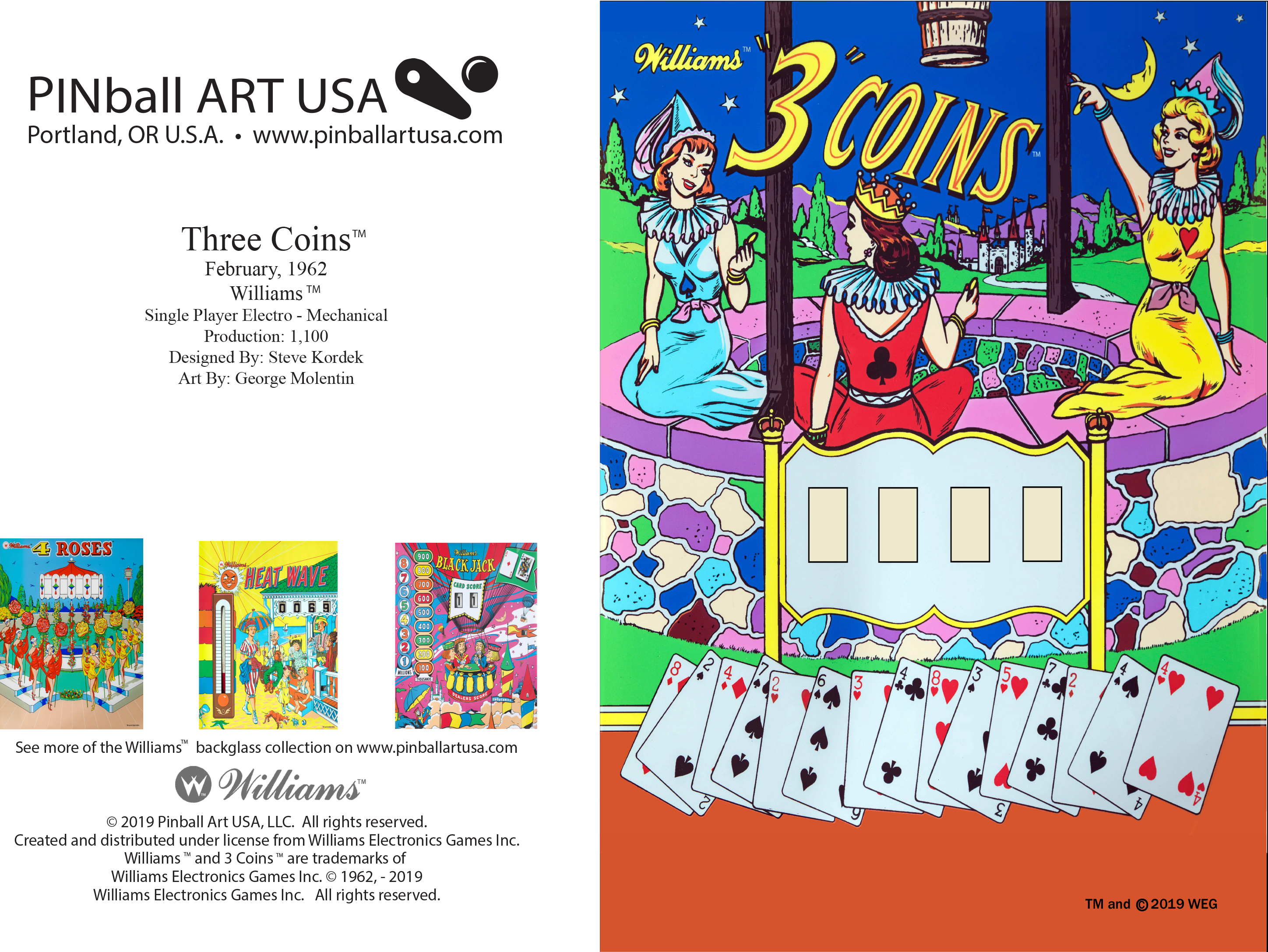 Pinball Cards | Pinball Backbox Art Greeting Cards