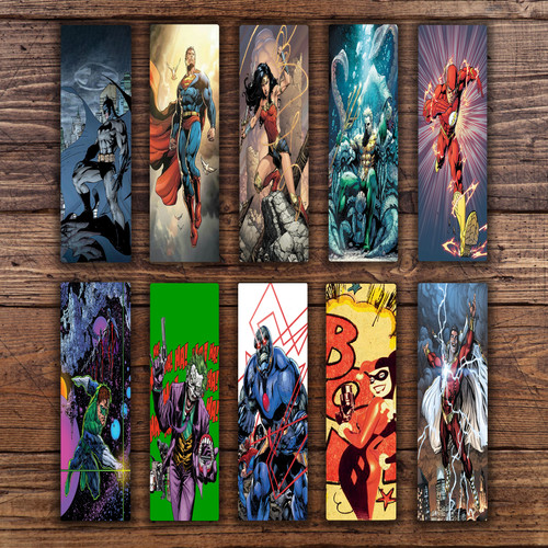 Custom Metal Super Hero Bookmarks | Art Innovations