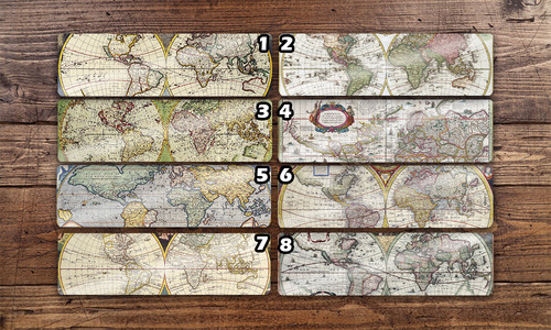 Custom Metal Bookmark Maps | Art Innovations