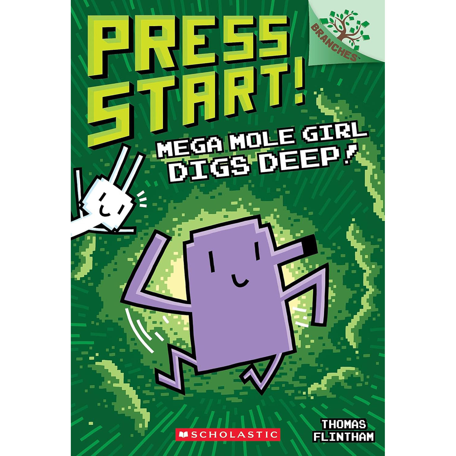 Press Start! Mega Mole Girl Digs Deep!