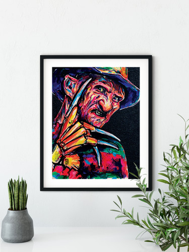 Freddy Krueger- Fan Art Print | Taytayski