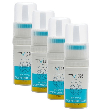 Pack Of 4 - Sanotize Enovid Nasal Spray (0.85 Oz x4) | Myenov