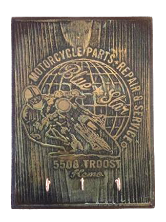 BLUESTAR KEY PLAQUE | LUGNUTKC