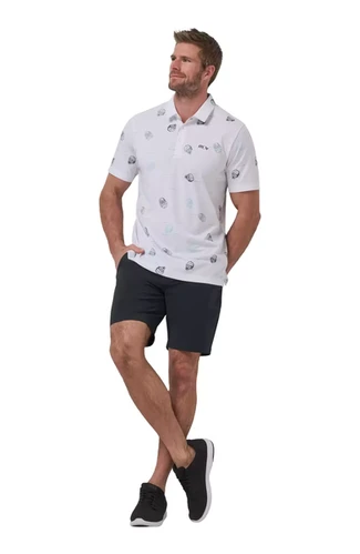 Bauer/Travis Mathew 'Mitts Off' Polo | Hockey Wolf