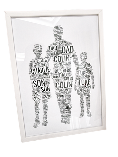 Personalised Body Word Art | Mel'Ang