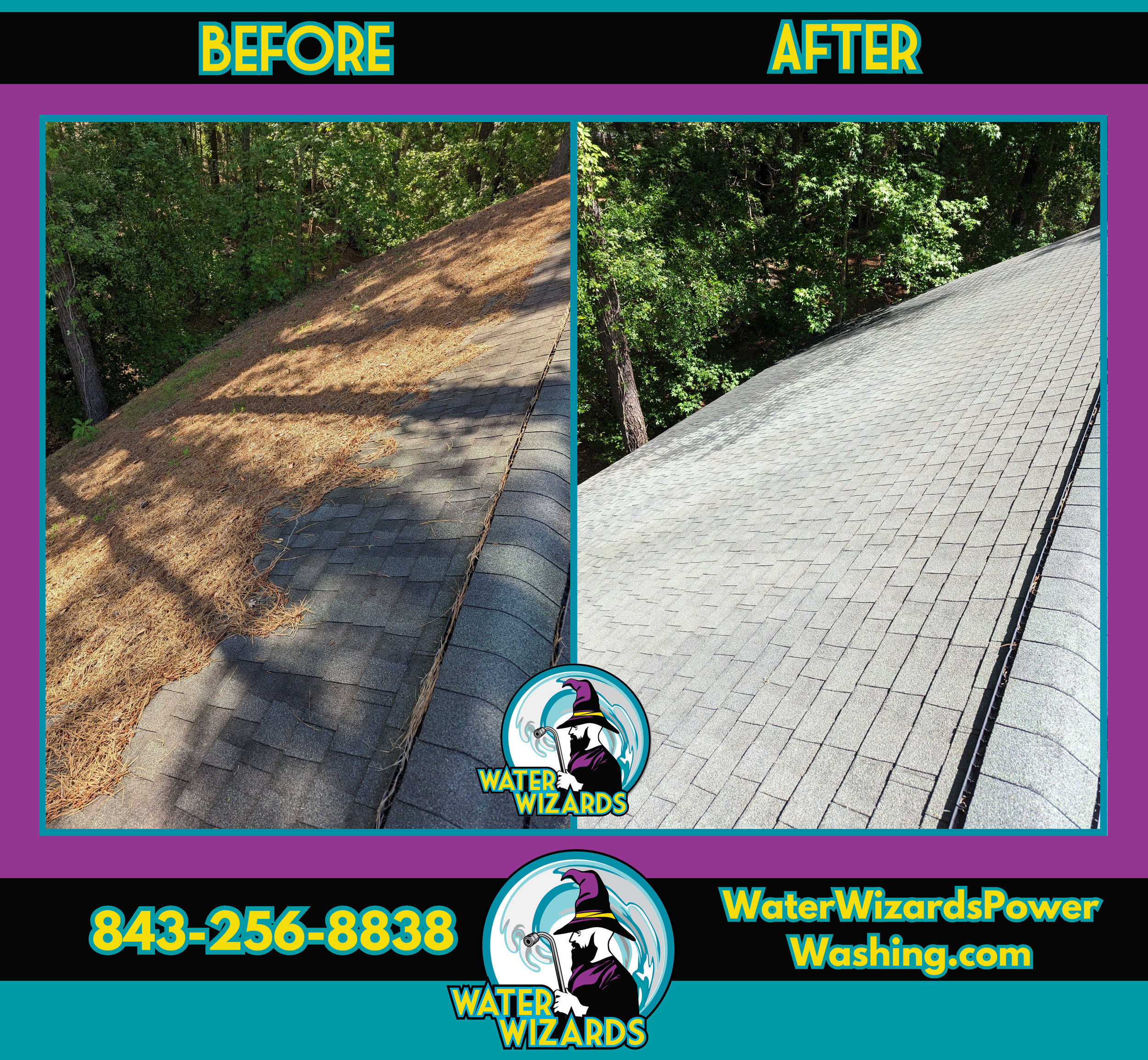 Roof Debris Removal | Water Wizards