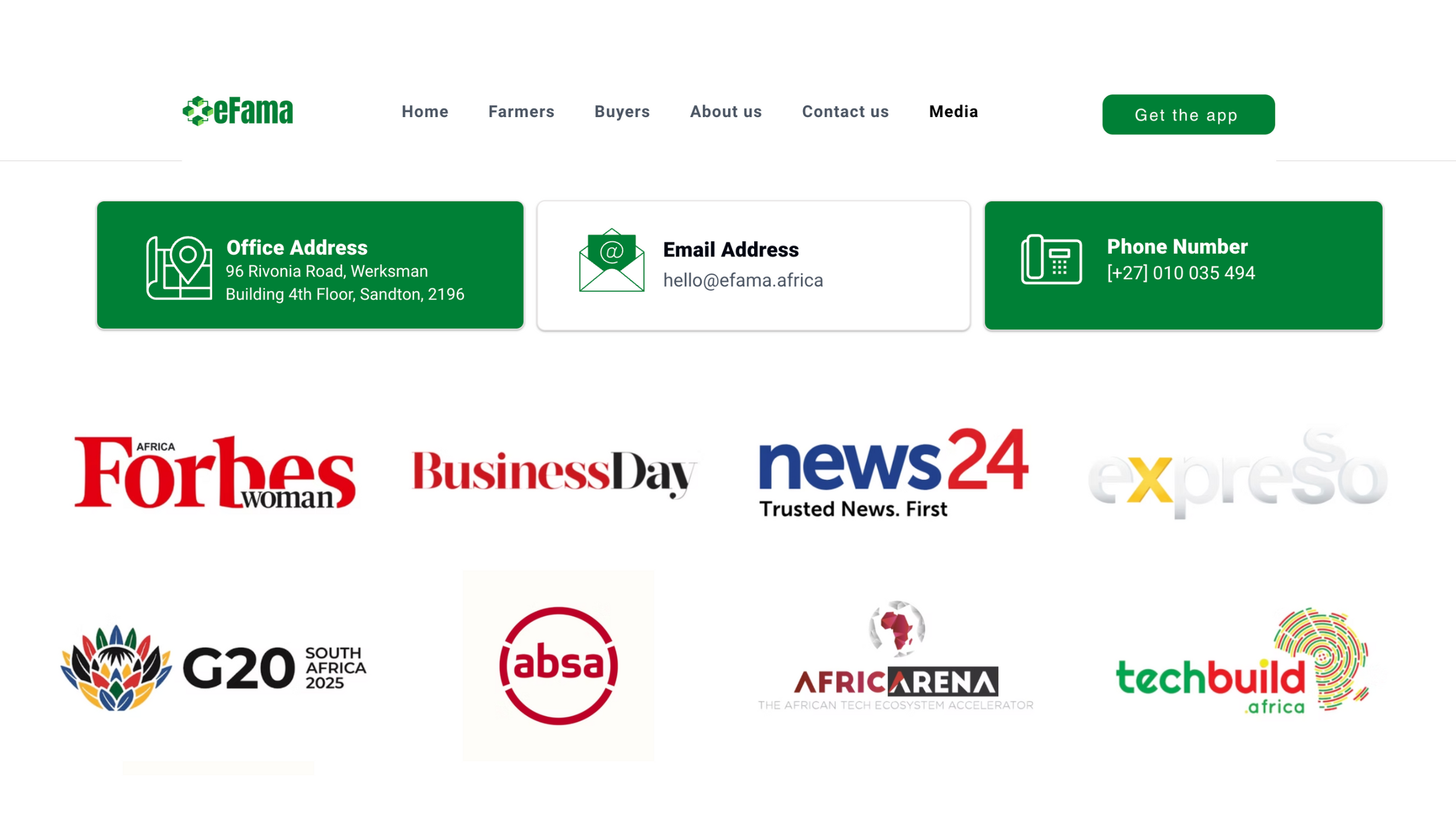 Media & Press | eFama App - Marketplace