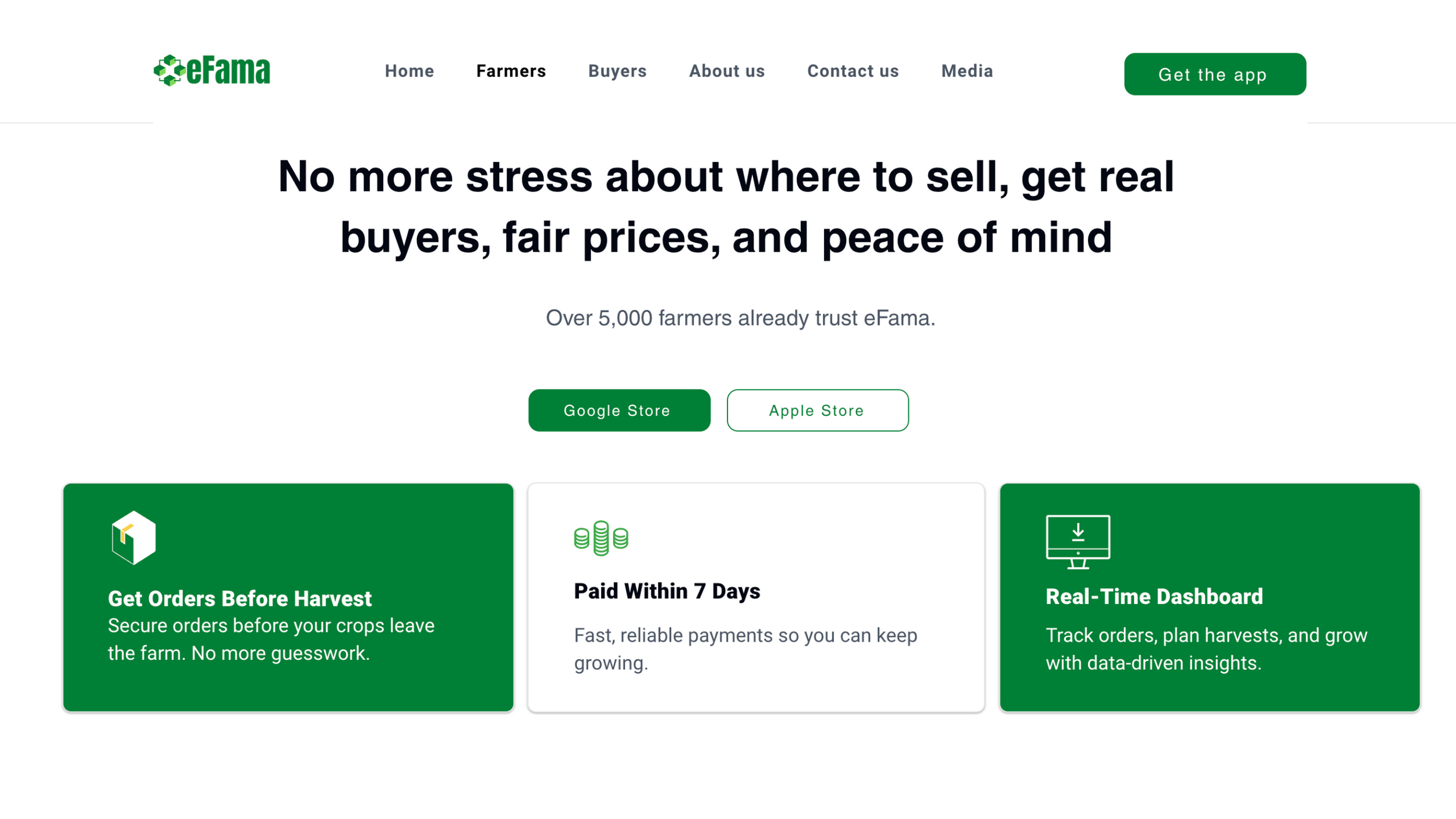 Farmer Details | Step 2 Confirm Your Details | eFama App - Marketplace