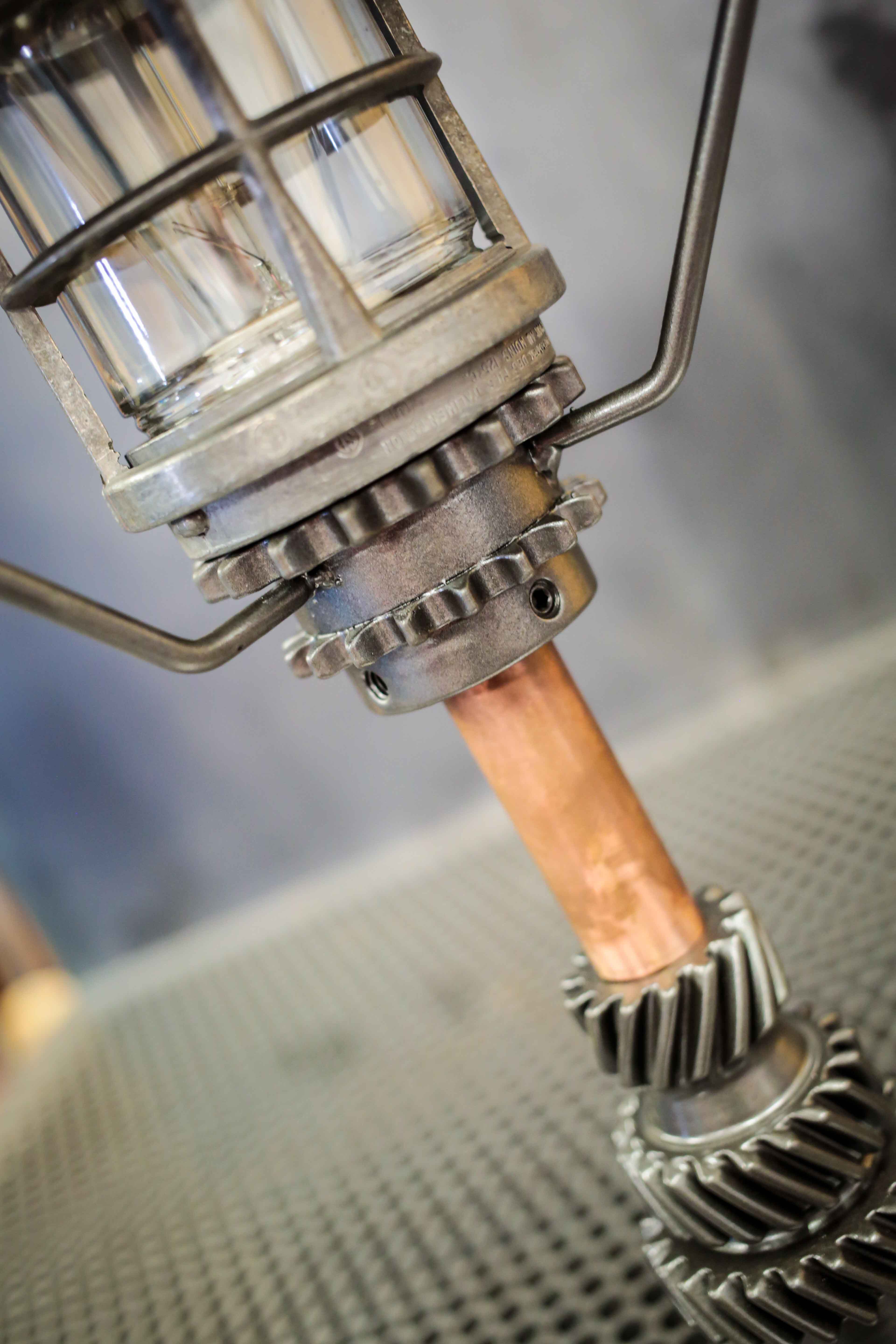 machine brothers| steampunk lighting| steampunk furniture| steampunk