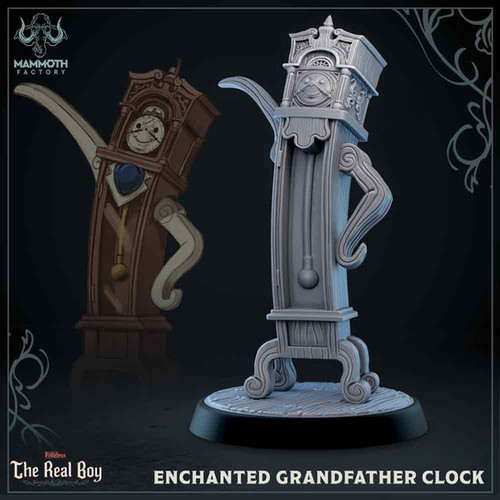 Enchanted Grandfather Clock - Fateless Collection DnD Minis | Nerdy's Minis