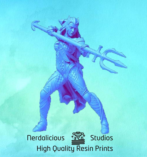 Nightmare Mera - DnD Miniatures | Nerdalicious Studios
