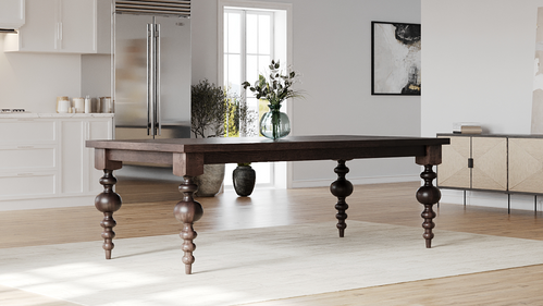 The Arcadia | Turned Leg Oak Dining Table | Richard & Sons