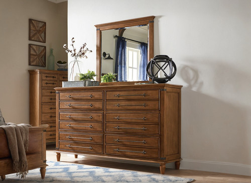 Tulsa Solid Wood 6-Drawer Dresser | Richard & Sons