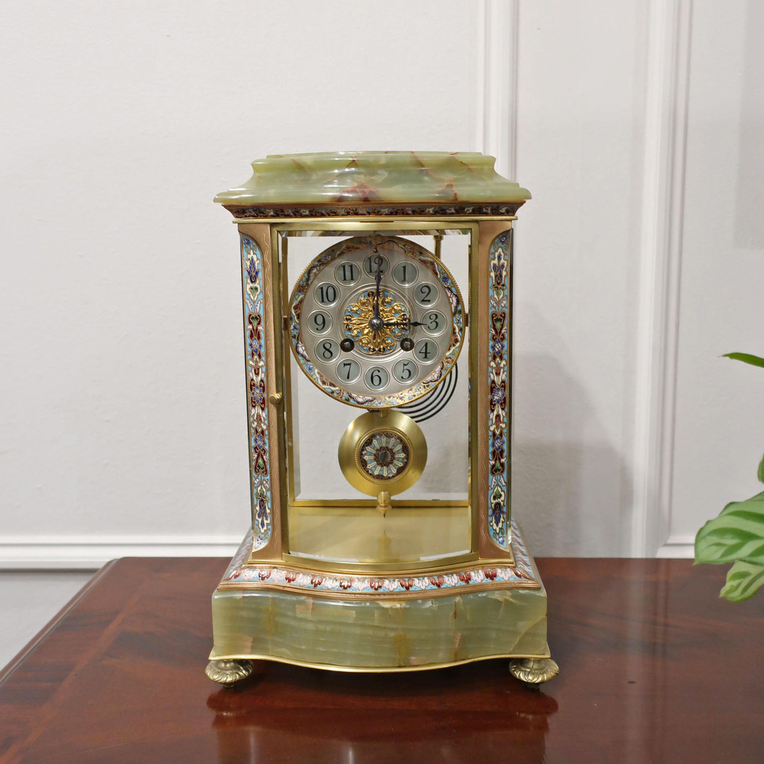 Arrowsmith Antiques I Mantel Clock I Champleve I Cheshire