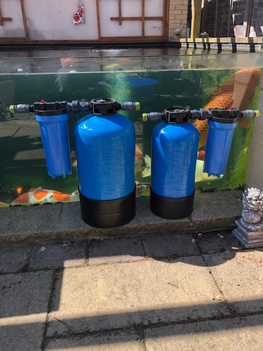 21.5" x 10" Big Blue Resin Vessel | Finch Filtration