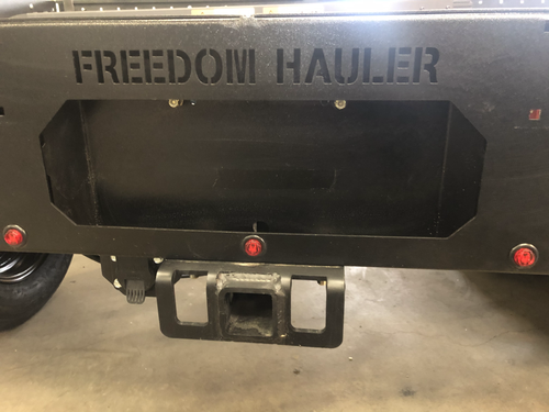 Rear-Mounted Receiver Hitch | Freedom Hauler