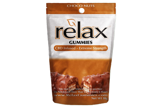 CBD Chill Gummies Extreme Strength Choco Nuts | Daddyscbd