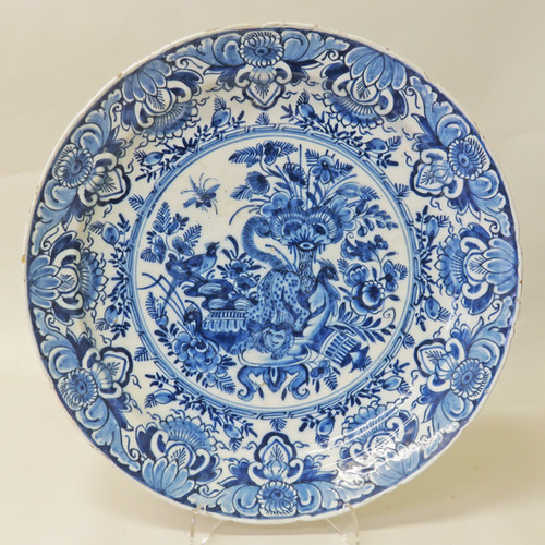 18th Century Delft Leopard Dish | Wakelin & Linfield