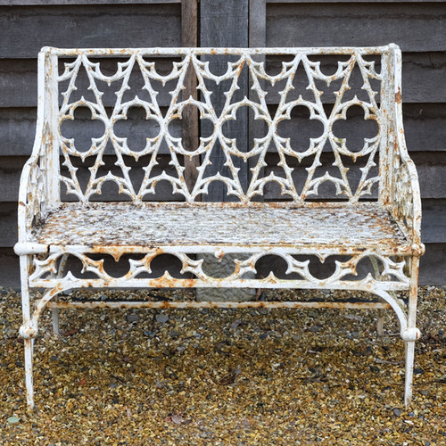 A two Seat 19th Century Cast Iron Val D'Osne Bench | Wakelin & Linfield