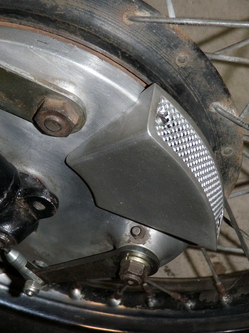 Brake Vent with Screen