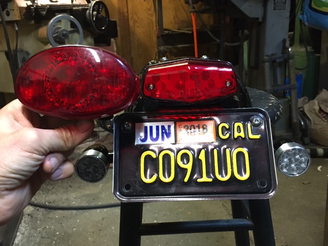 Triumph Street Twin Street Scrambler Street Cup Tail Tidy and License ...