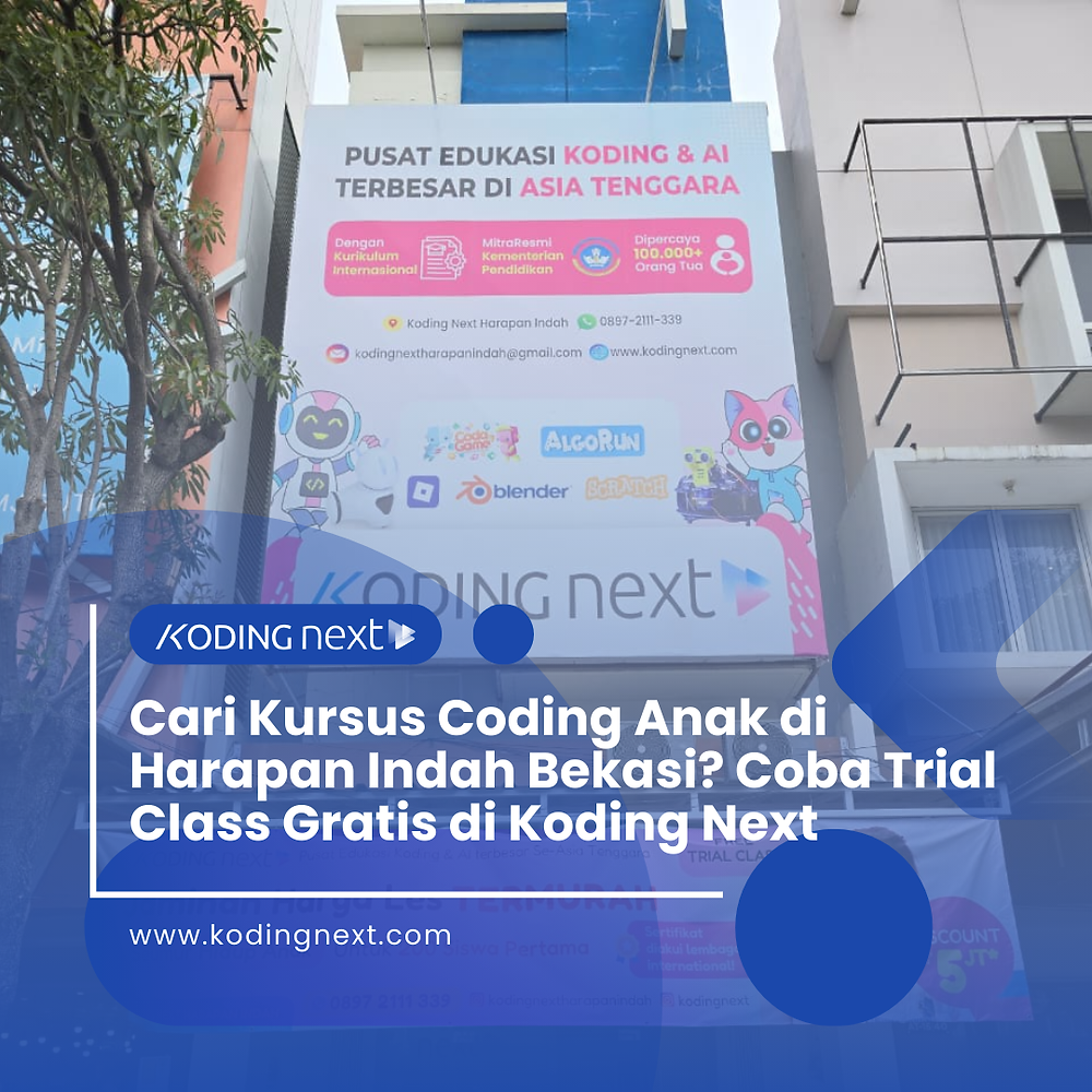Cari Kursus Coding Anak di Harapan Indah Bekasi? Coba Trial Class ...