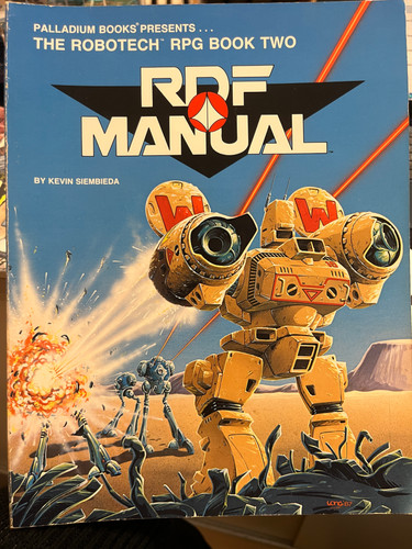Robotech RPG Book Two: RDF Manual | Sabre Games