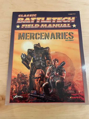 Battletech: Field Manual) Mercenaries Revised (Used) | Sabre Games