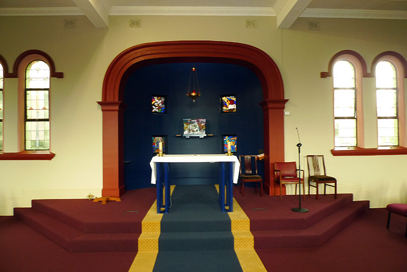 Chapel Rearrangement, Trinity Catholic College, Goulburn