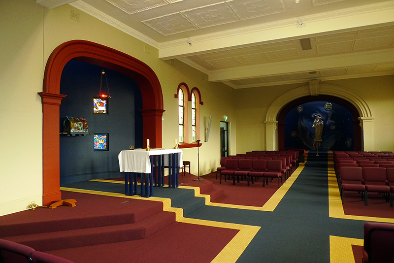Chapel Rearrangement, Trinity Catholic College, Goulburn