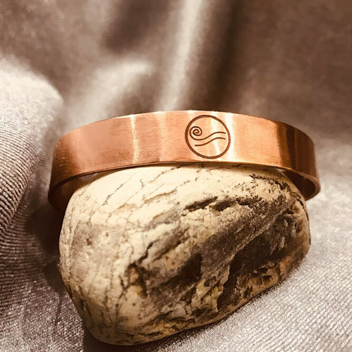 Su Element Eksikliği Saf Bakır Bilezik | MarkAjda