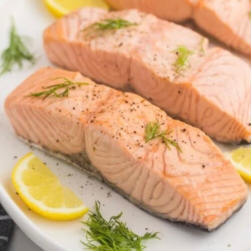 Poached Faroe Island Salmon, 1 pound | COLD SPRING FISH