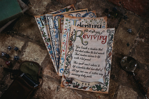 Spell Scrolls | Roll Gothica