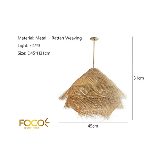 Hut lamp 45CM | FOCO ILUMINAMOS