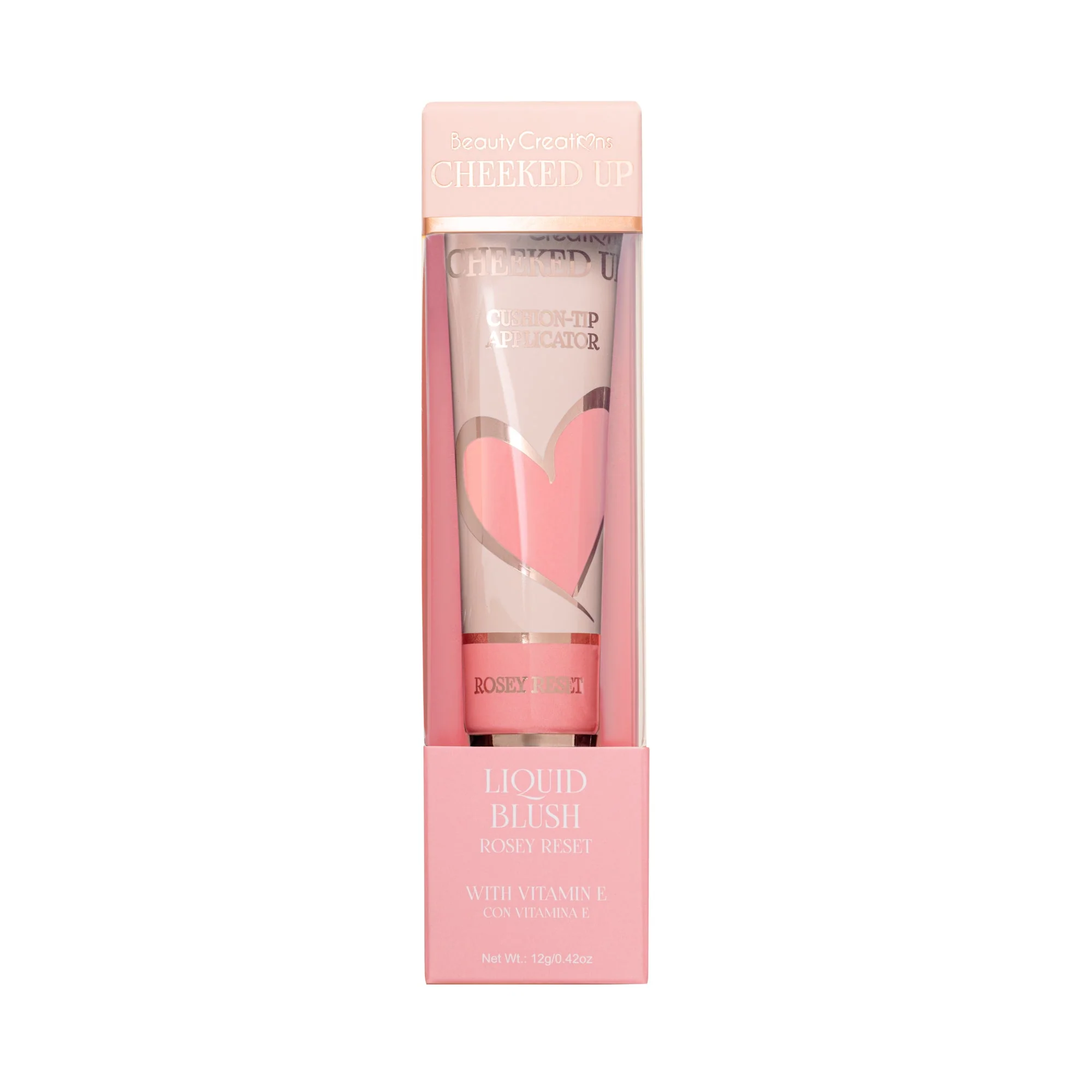 BEAUTY CREATIONS - FLAWLESS STAY LIQUID BLUSH CHEEKED UP WANDS ROSEY RESET | Kabuki.pe