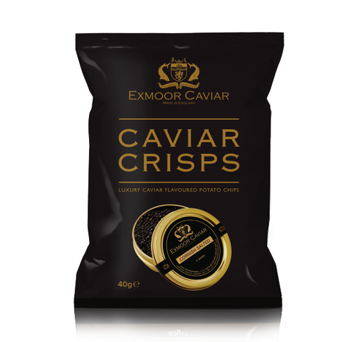 Exmoor Caviar Luxury Caviar Crisps, 40g & 150g | Exmoor Caviar