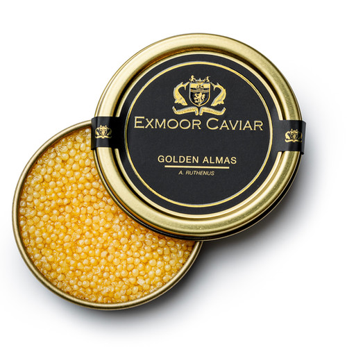 Exmoor Caviar - Golden Almas 10g to 500g | Exmoor Caviar