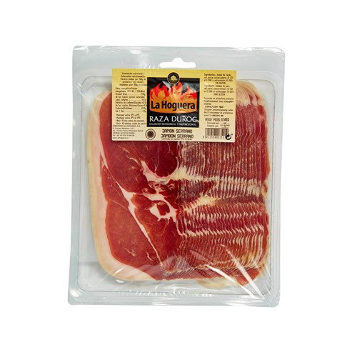 La Hoguera, Sliced Serrano Ham, 500g | London Fine Foods