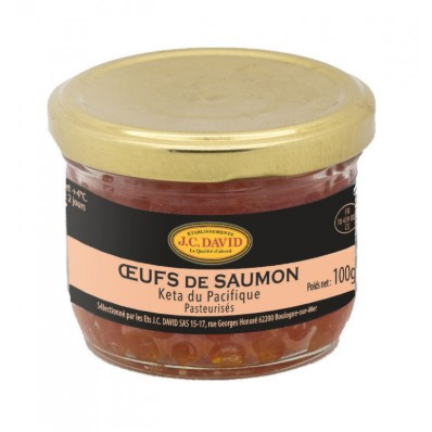 Salmon Pearls, 100g | London Fine Foods