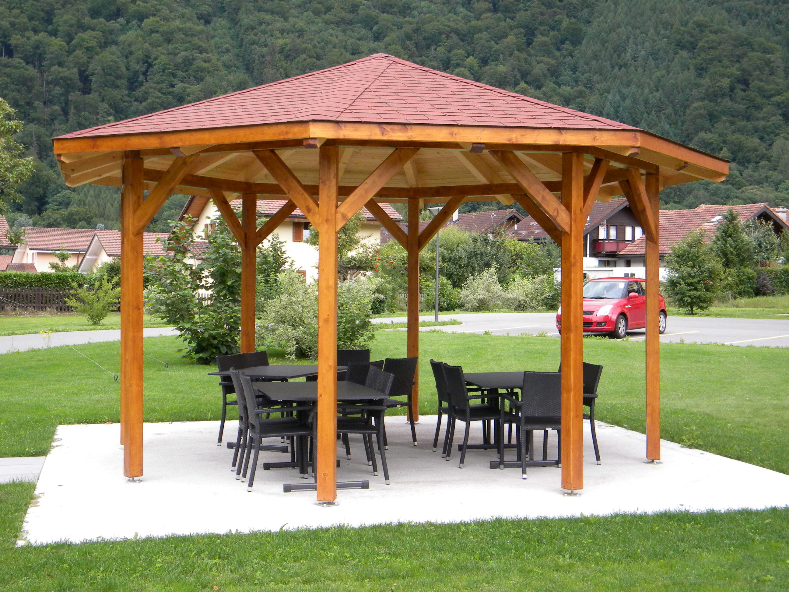Tout en bois, Baumberger Leysin - pavillons