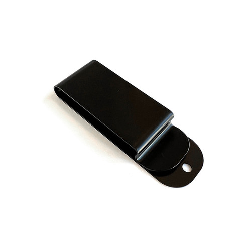 Holster Clip with Hole 26x76mm - Black | Woodheads